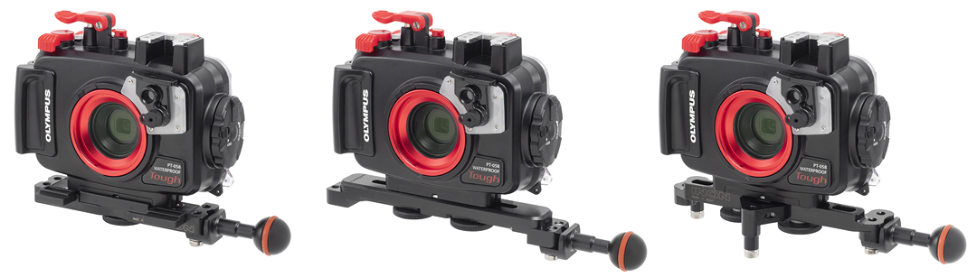 INON Grip Base Ball Adapter 底座握把球頭轉接頭 | 豐英水中攝影機材