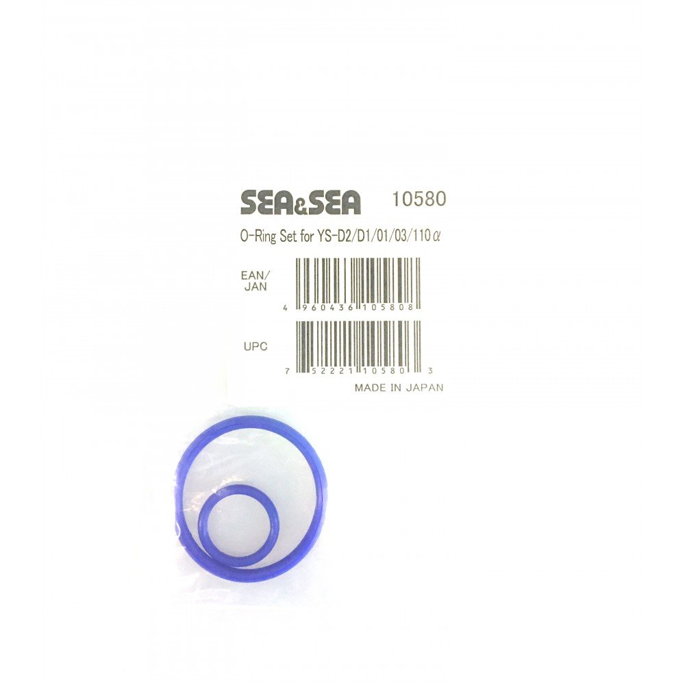 Sea&Sea O-Ring Set for YS-01/YS-02/YS-110α/YS-D1/YS-D2/YS-D3